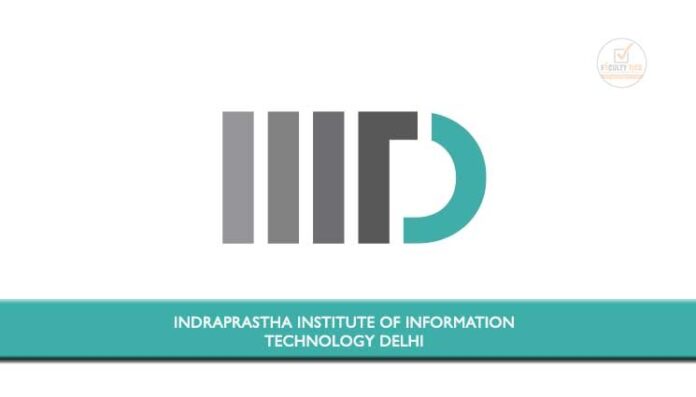 Indraprastha Institute of Information Technology, Delhi Faculty ...
