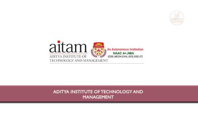 AITAM Teaching Faculty Recruitment 2026: Apply Now