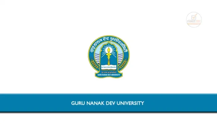 Guru Nanak Dev University Logo Guru Nanak University
